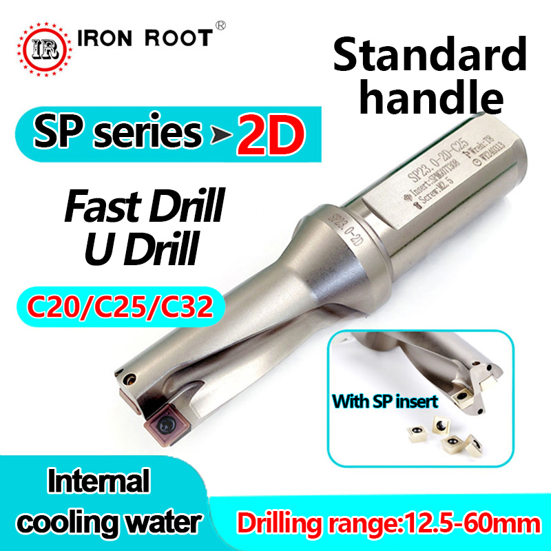 IRON ROOT SP Series U Drill 2D C20/C25/C32: Innovative Drilling ...